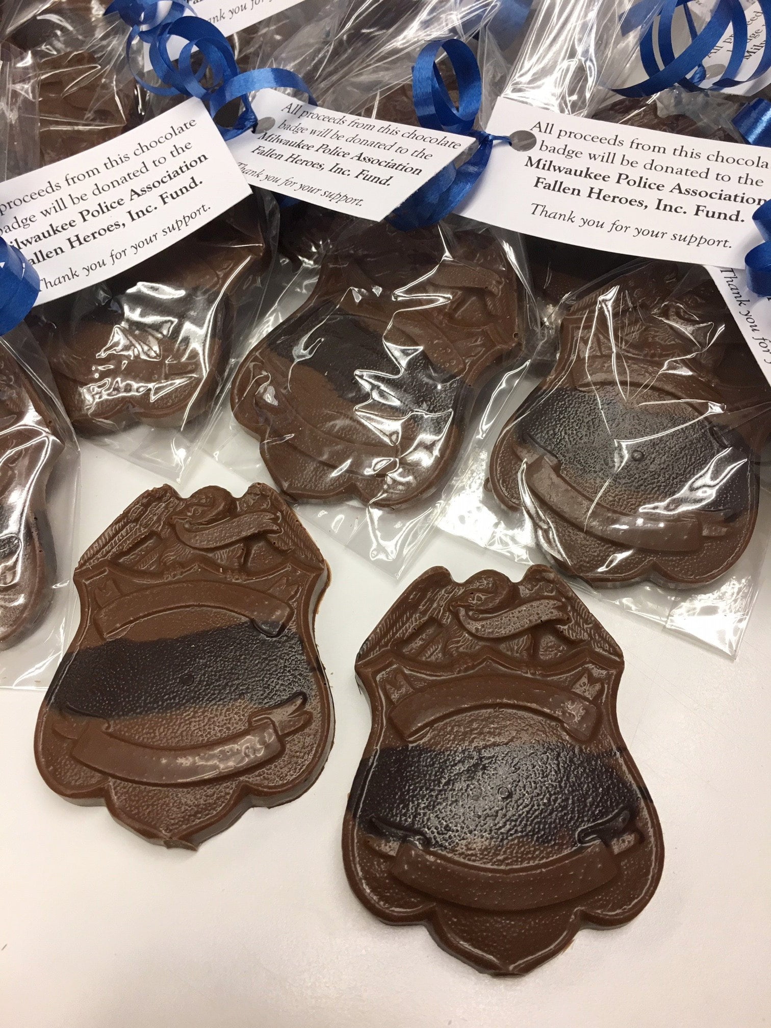 Badge - Fallen Officer | Ultimate Confections Chocolates